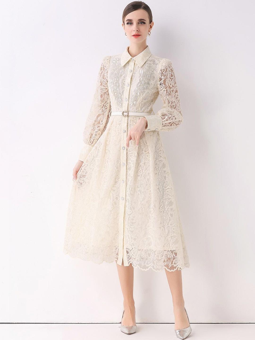 Buy JC Collection Fit & Flare Midi Dress - Dresses for Women 38057815 ...