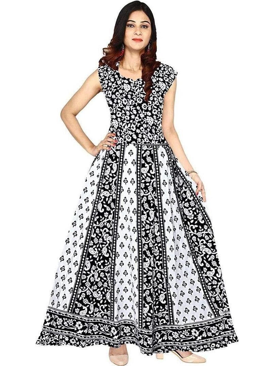Buy KRISMARTELITE Bohemian Print A Line Maxi Dress - Dresses for Women ...