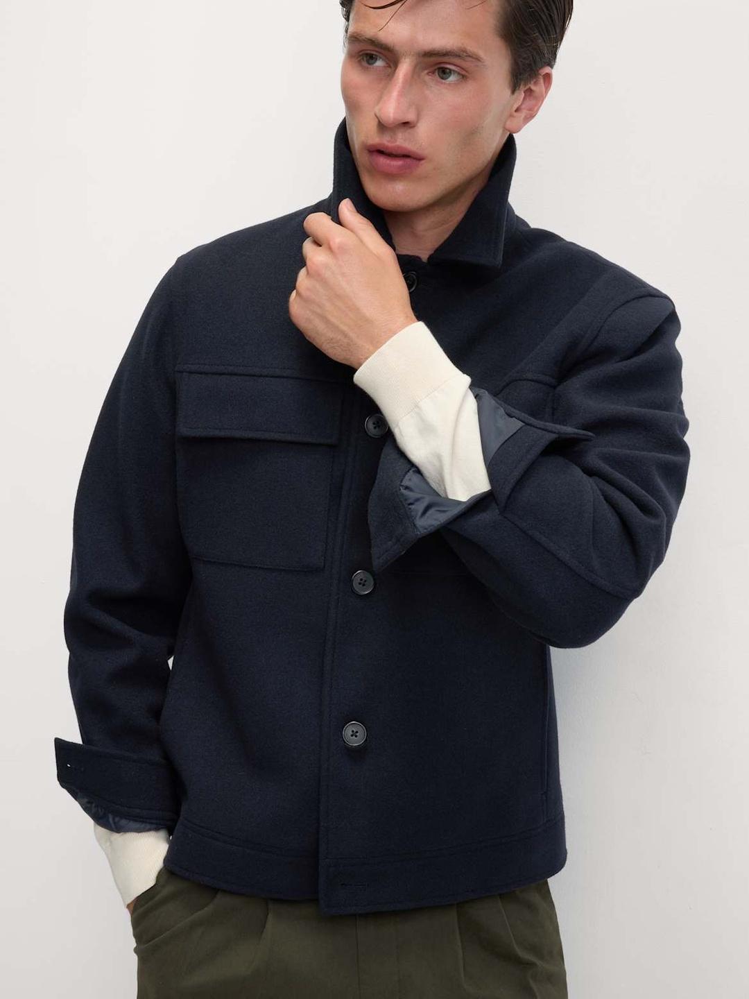 Buy Marks & Spencer Men Woven Jacket - Jackets for Men 38033478 | Myntra