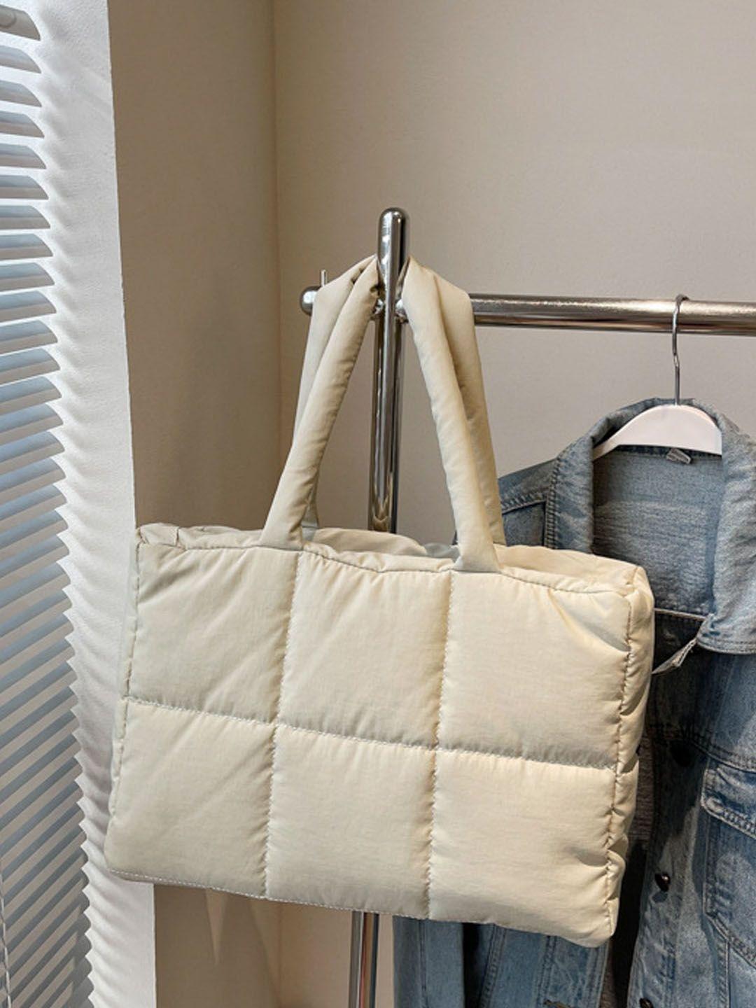 Buy StyleCast PU Oversized Shopper Tote Bag With Quilted - Handbags for ...