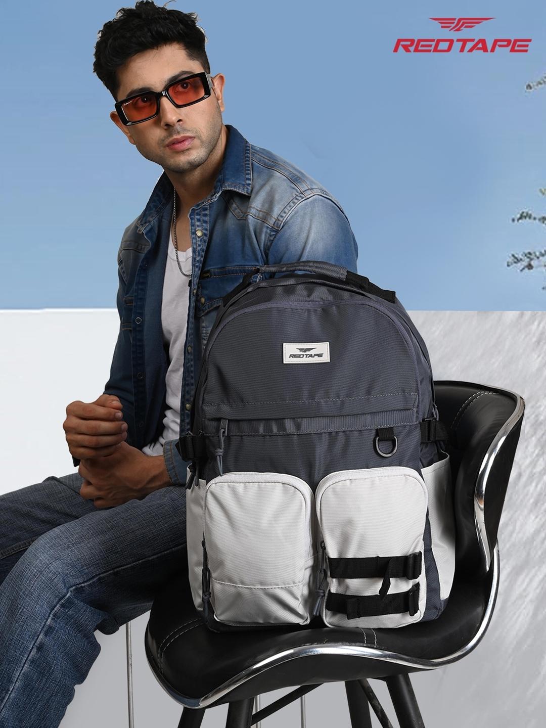 Buy Red Tape Unisex Colourblocked Backpack - Backpacks for Unisex ...