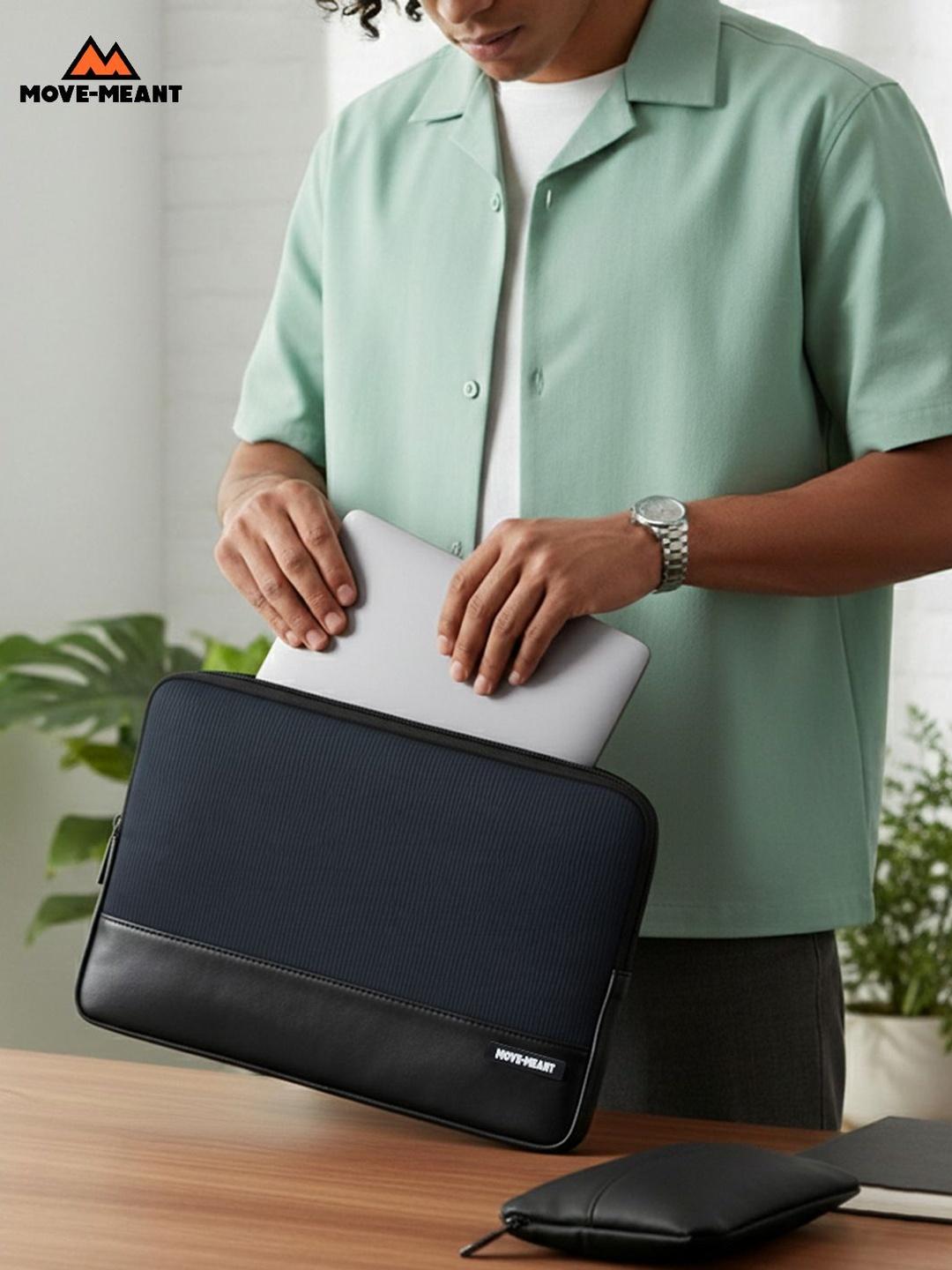 Buy MOVE MEANT Unisex Striped Laptop Sleeve - Laptop Bag for Unisex ...