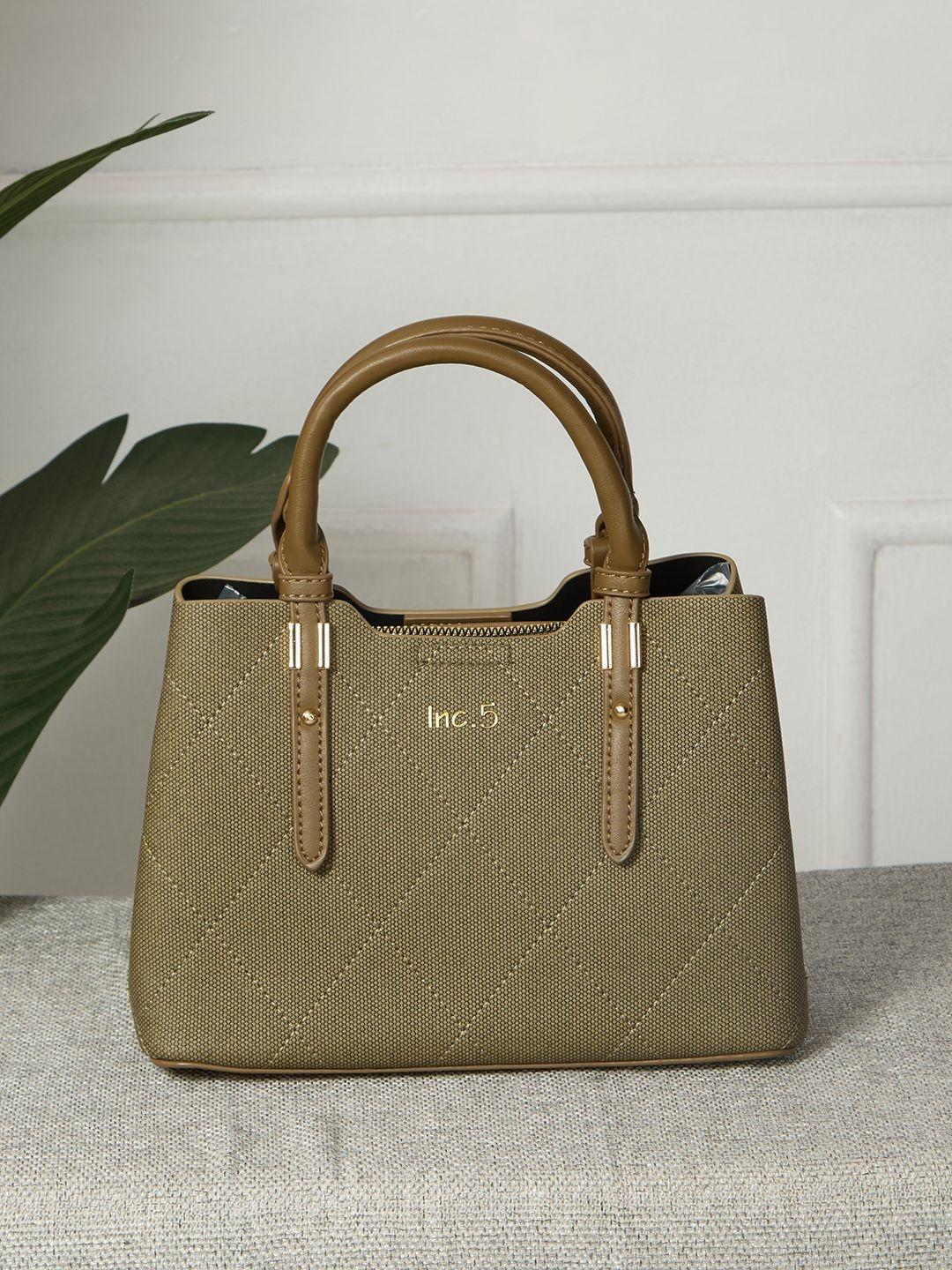 Buy Inc 5 Textured Structured Handheld Bag - Handbags for Women ...