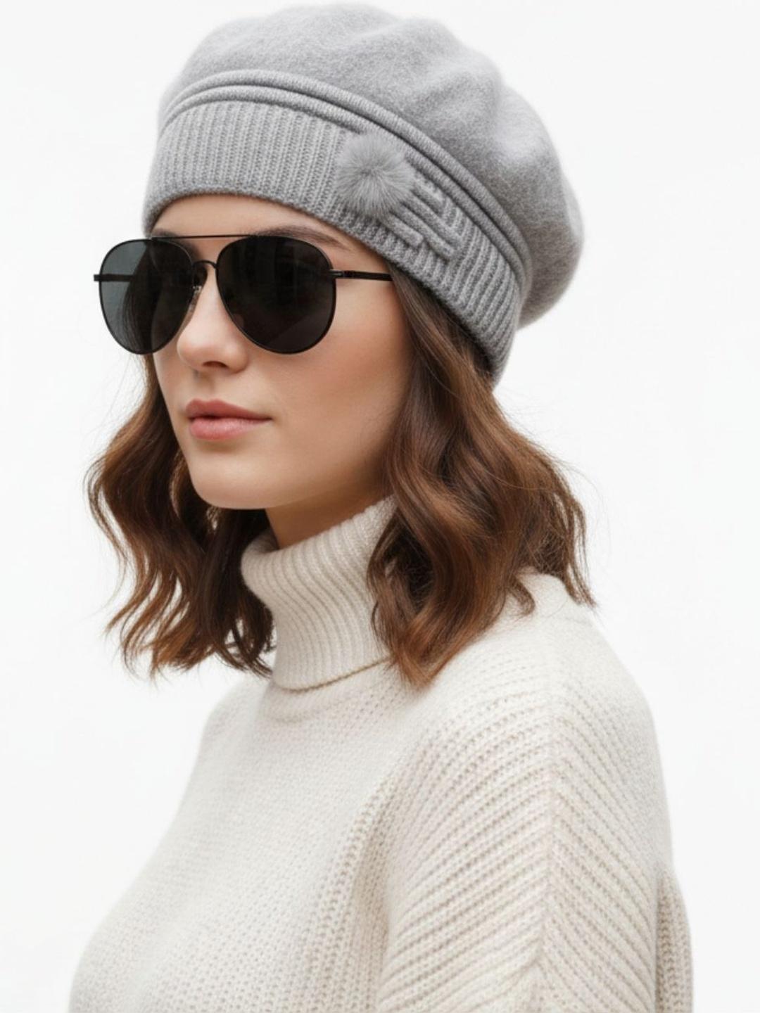 Buy ISWEVEN Women Woollen Beanie - Caps for Women 38132632 | Myntra
