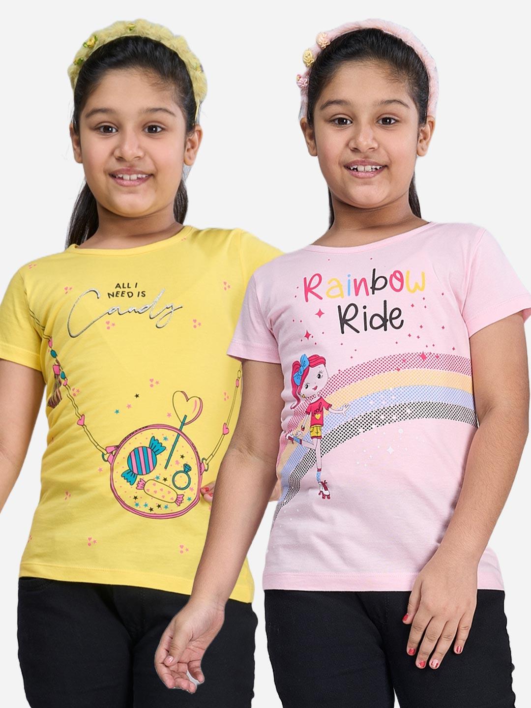 Buy ZUNIORS SSC Girls Cotton Tshirts - Tshirts for Girls 37955644 | Myntra