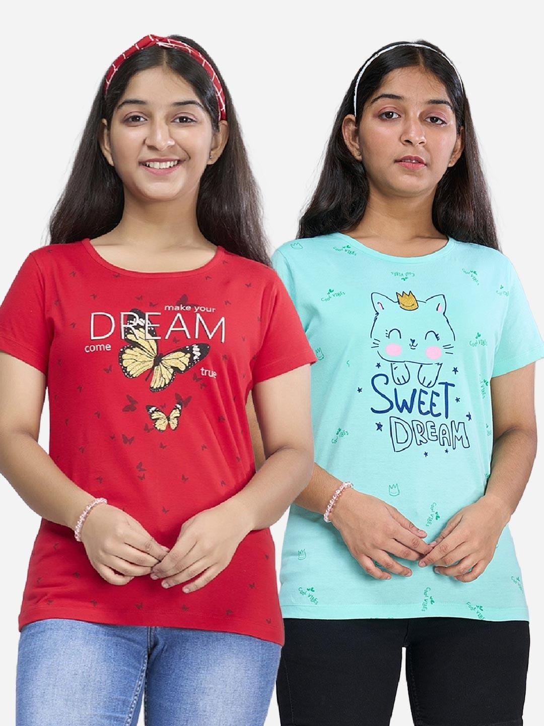 Buy ZUNIORS SSC Girls Cotton Tshirts - Tshirts for Girls 37955643 | Myntra