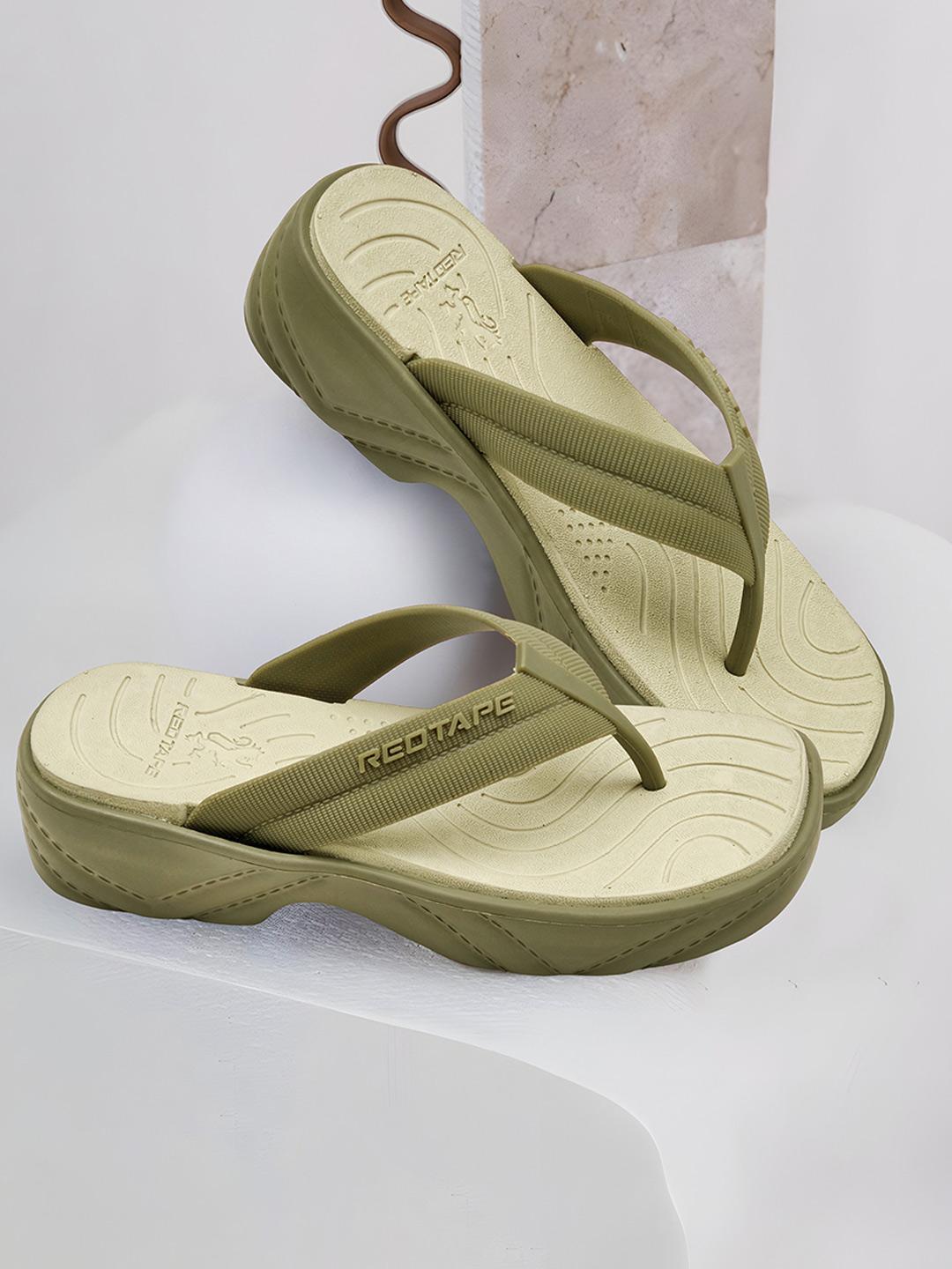 Buy Red Tape Women Thong Flip Flops - Flip Flops for Women 37504001 ...