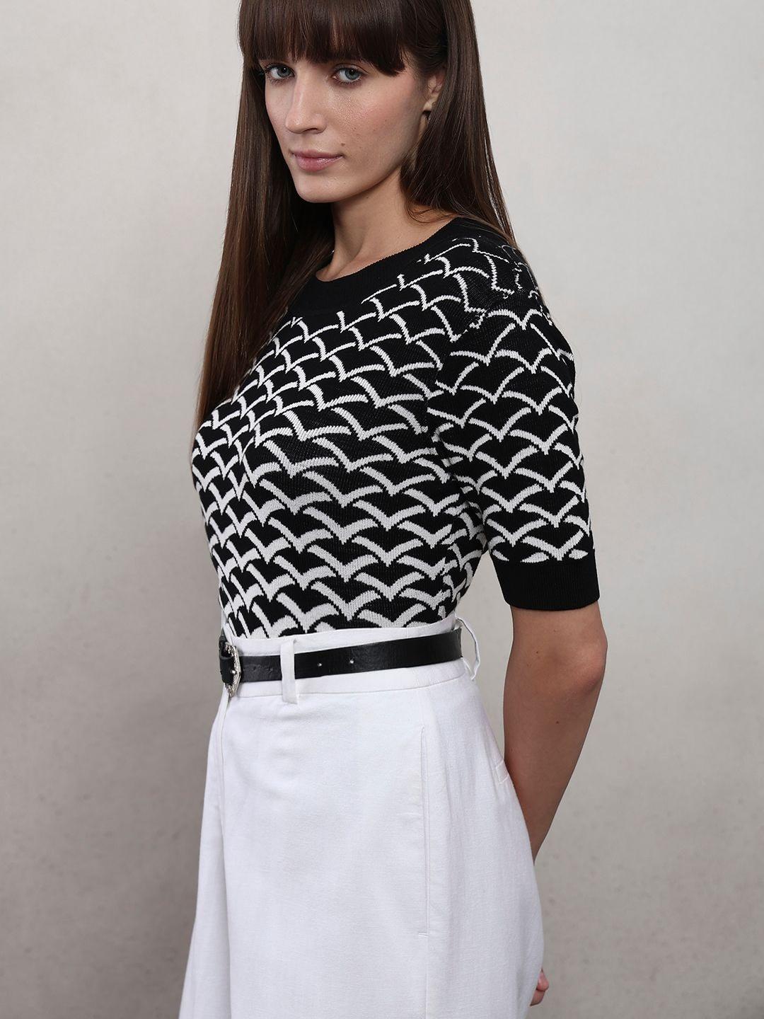 Buy Vero Moda Geometric Print Top - Tops for Women 38106292 | Myntra