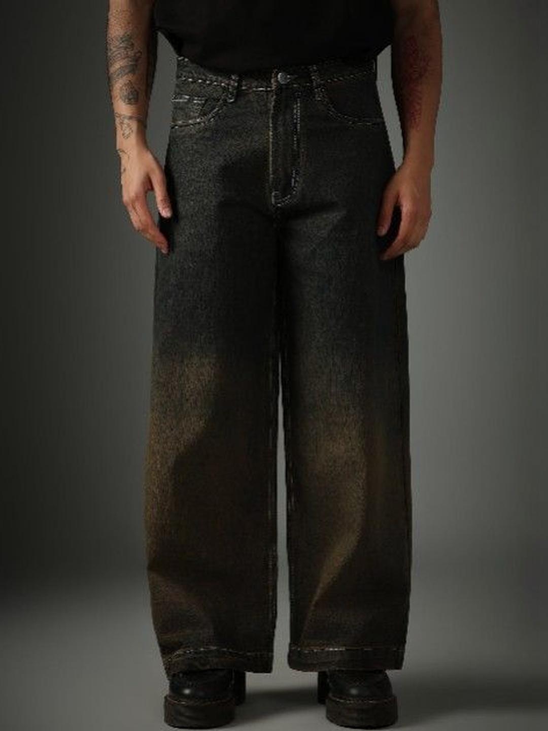 Buy Chapter 2 Men Relaxed Fit Mid Rise Heavy Fade Jeans - Jeans for Men ...