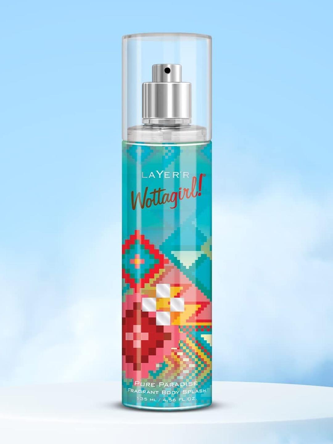 Buy LAYER'R WOTTAGIRL! Women Pure Paradise Long Lasting Body Spray 135 ...