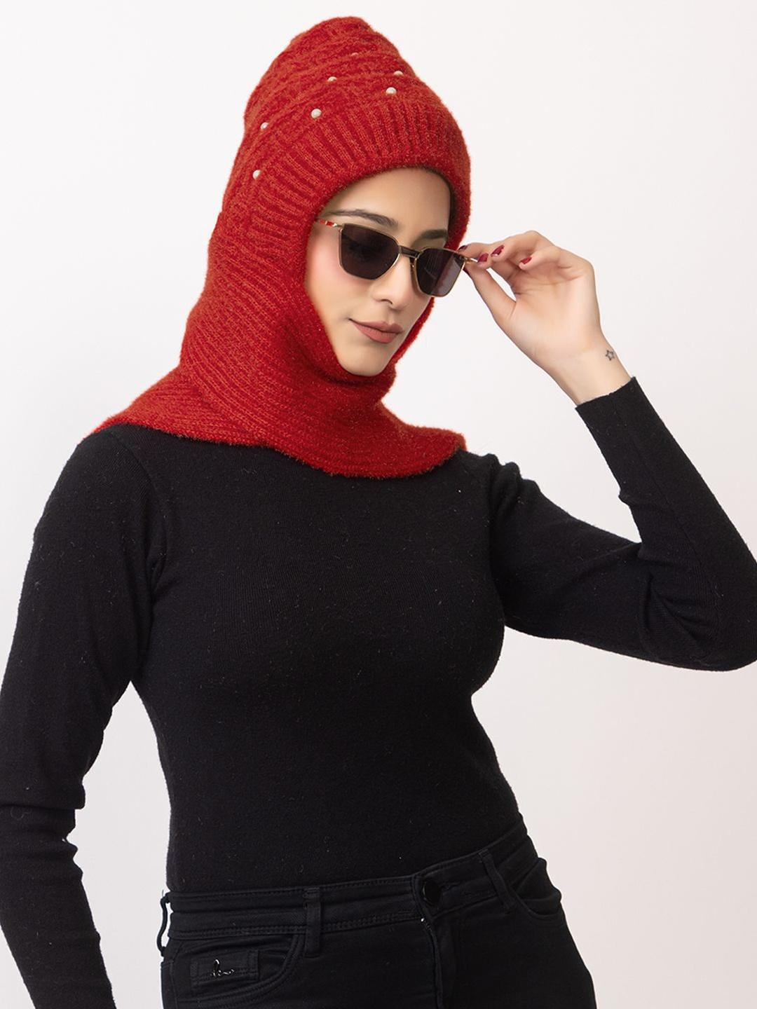 Buy Amoldo Woollen Muffler Cap - Caps for Women 38178080 | Myntra