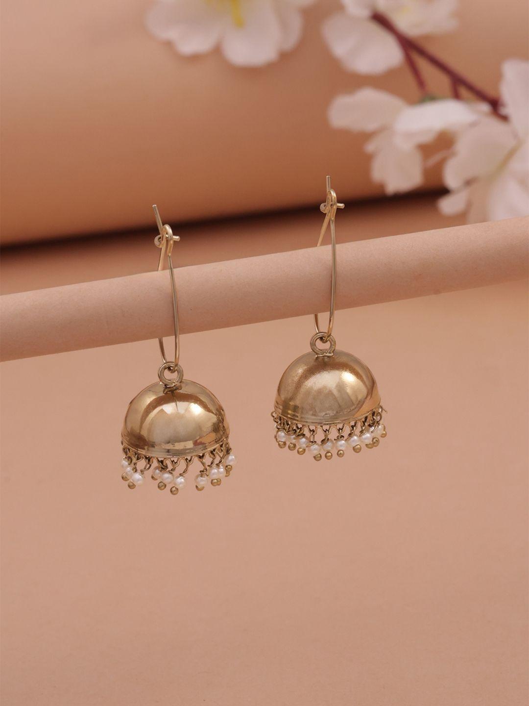 Buy Fida Geometric Jhumkas Earrings - Earrings for Women 38166478 | Myntra
