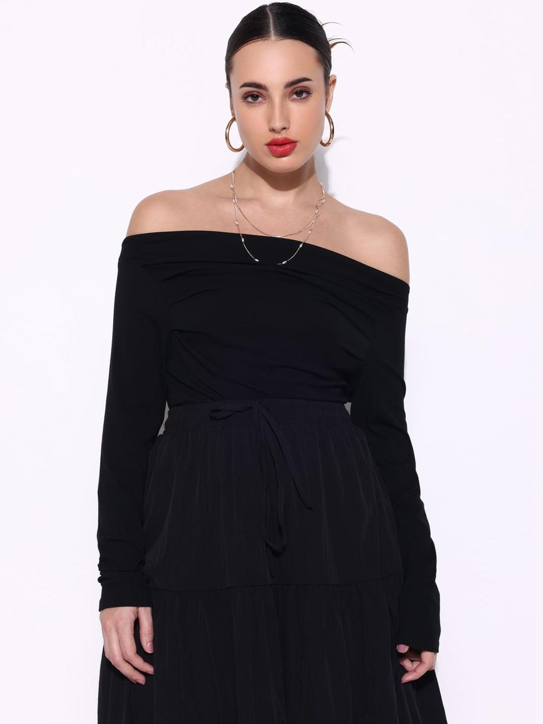 Buy SHOWOFFFF Off Shoulder Top - Tops for Women 38198037 | Myntra