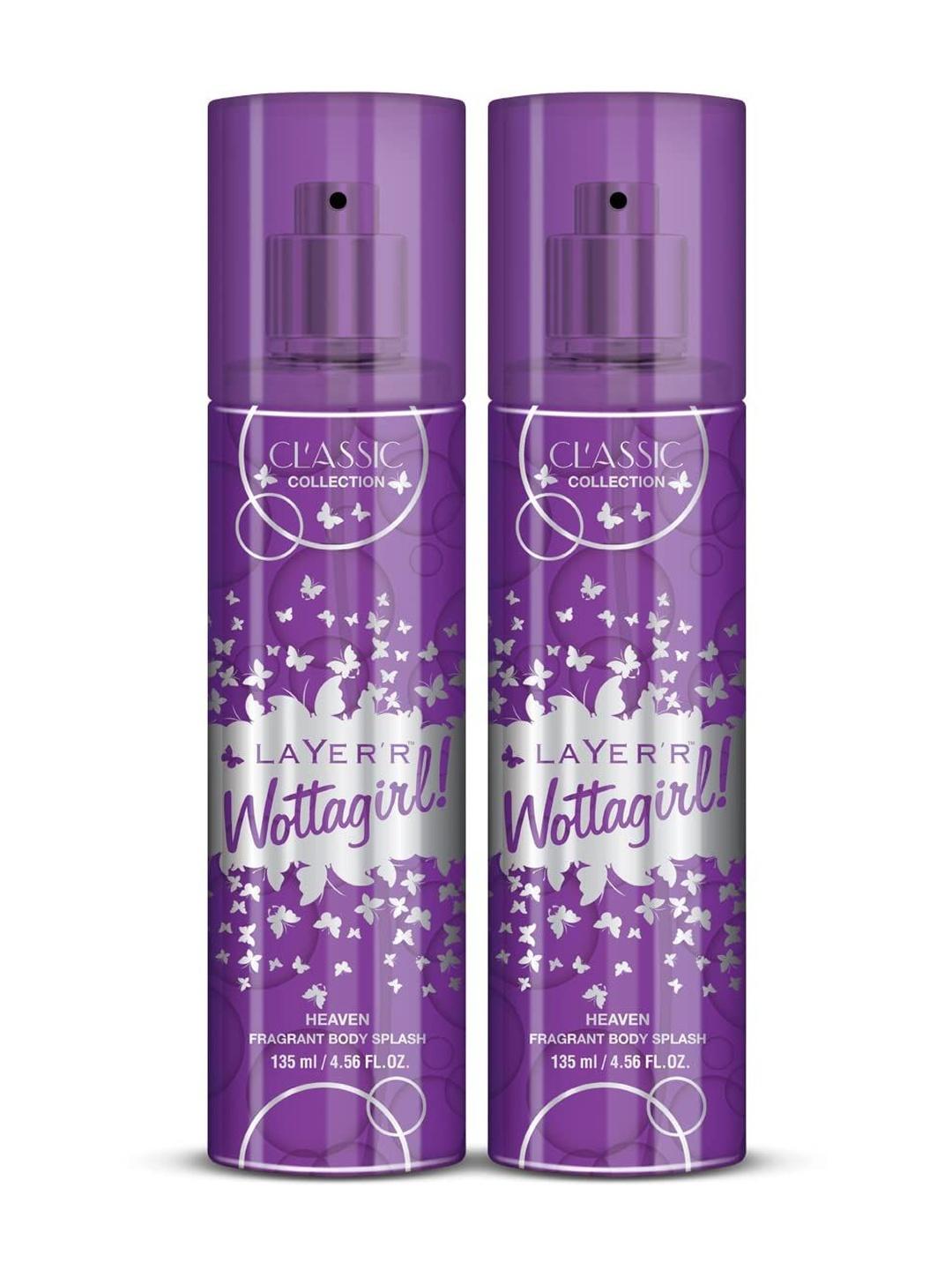 Buy LAYER'R WOTTAGIRL! Set Of 2 Heaven Body Splash 135 Ml Each - Body ...