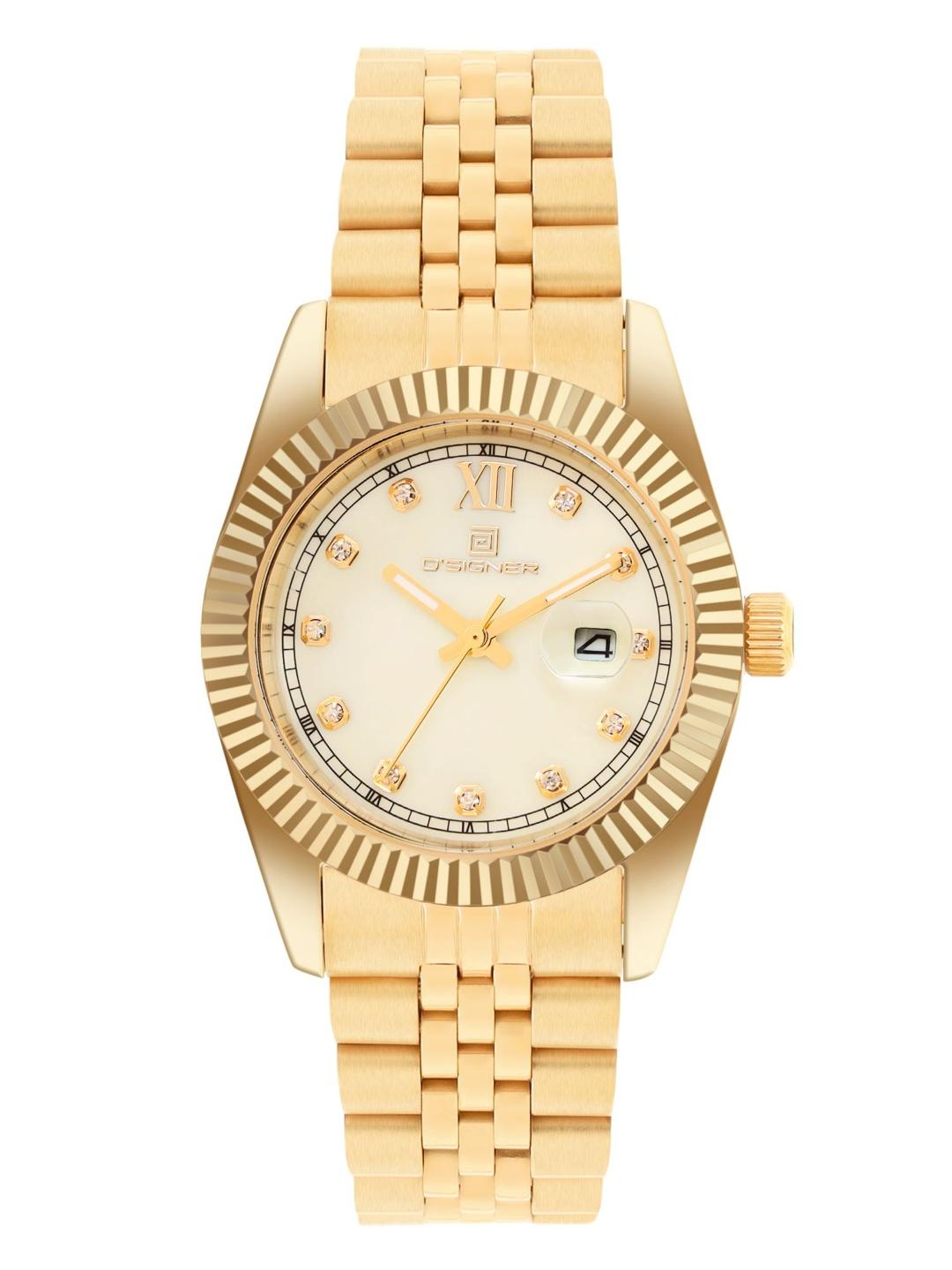Buy D'SIGNER Women Embellished Dial & Straps Analogue Watch 521NGM.4L ...