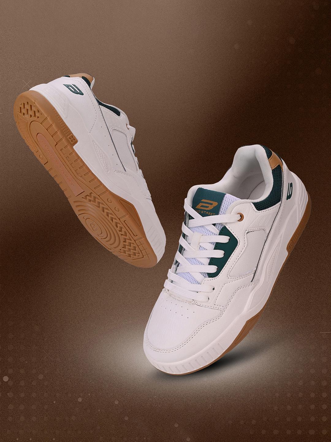 Buy Bond Street Men Perforations Round Toe Sneakers - Casual Shoes for ...