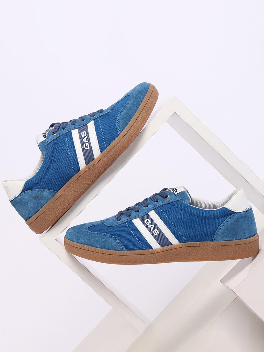 Buy GAS Men AltoDrive Blue White Sneakers - Casual Shoes for Men ...