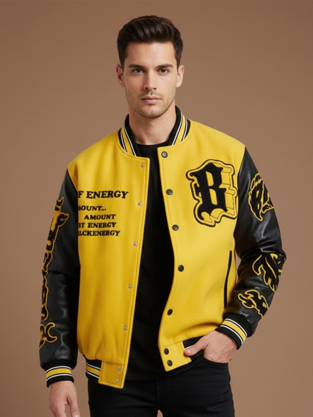 Buy Mast & Harbour Men Mock Collar Graphic Printed Bomber Jacket ...