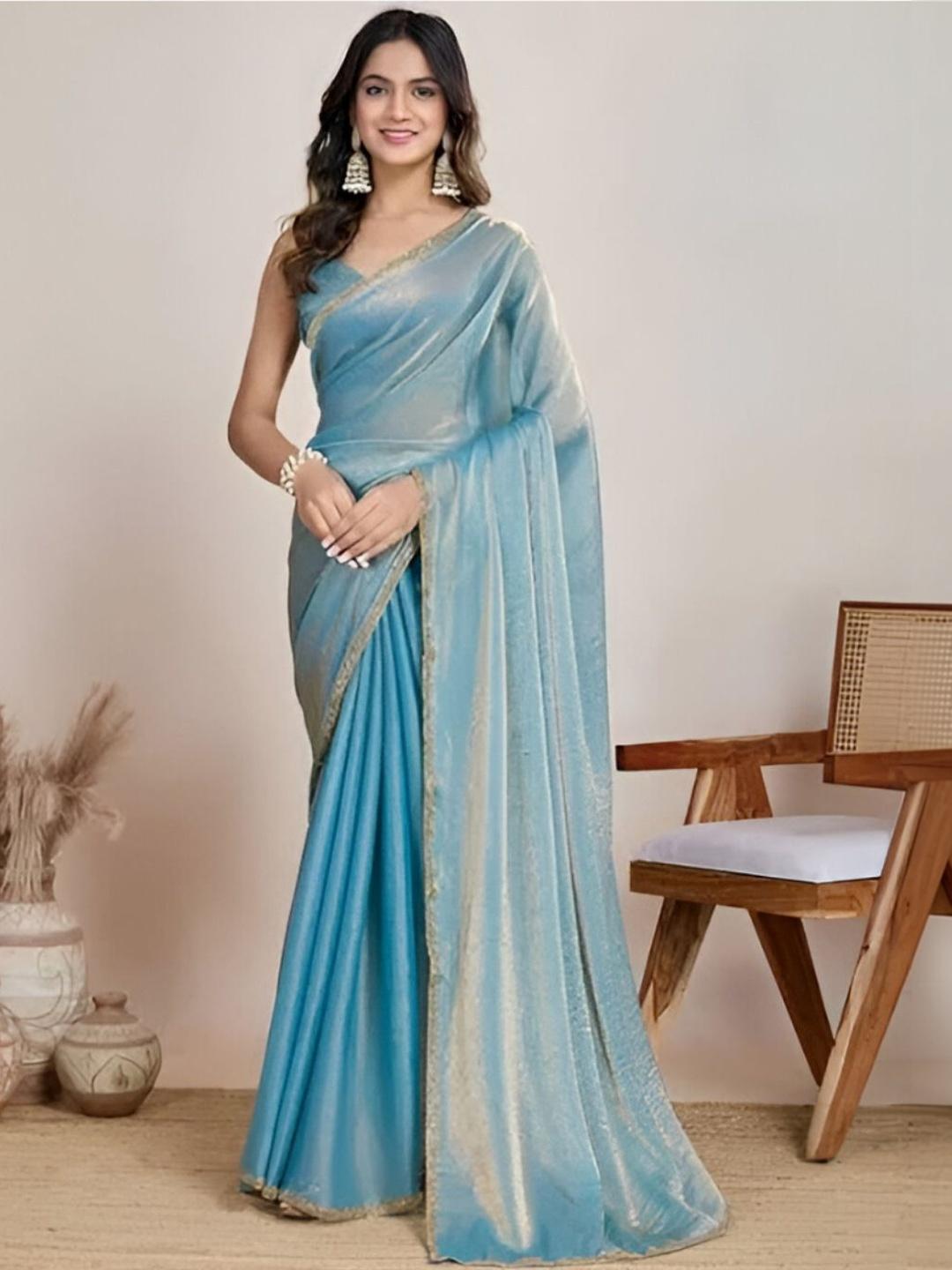 Buy PAYAL CREATION Satin Saree - Sarees for Women 38304678 | Myntra
