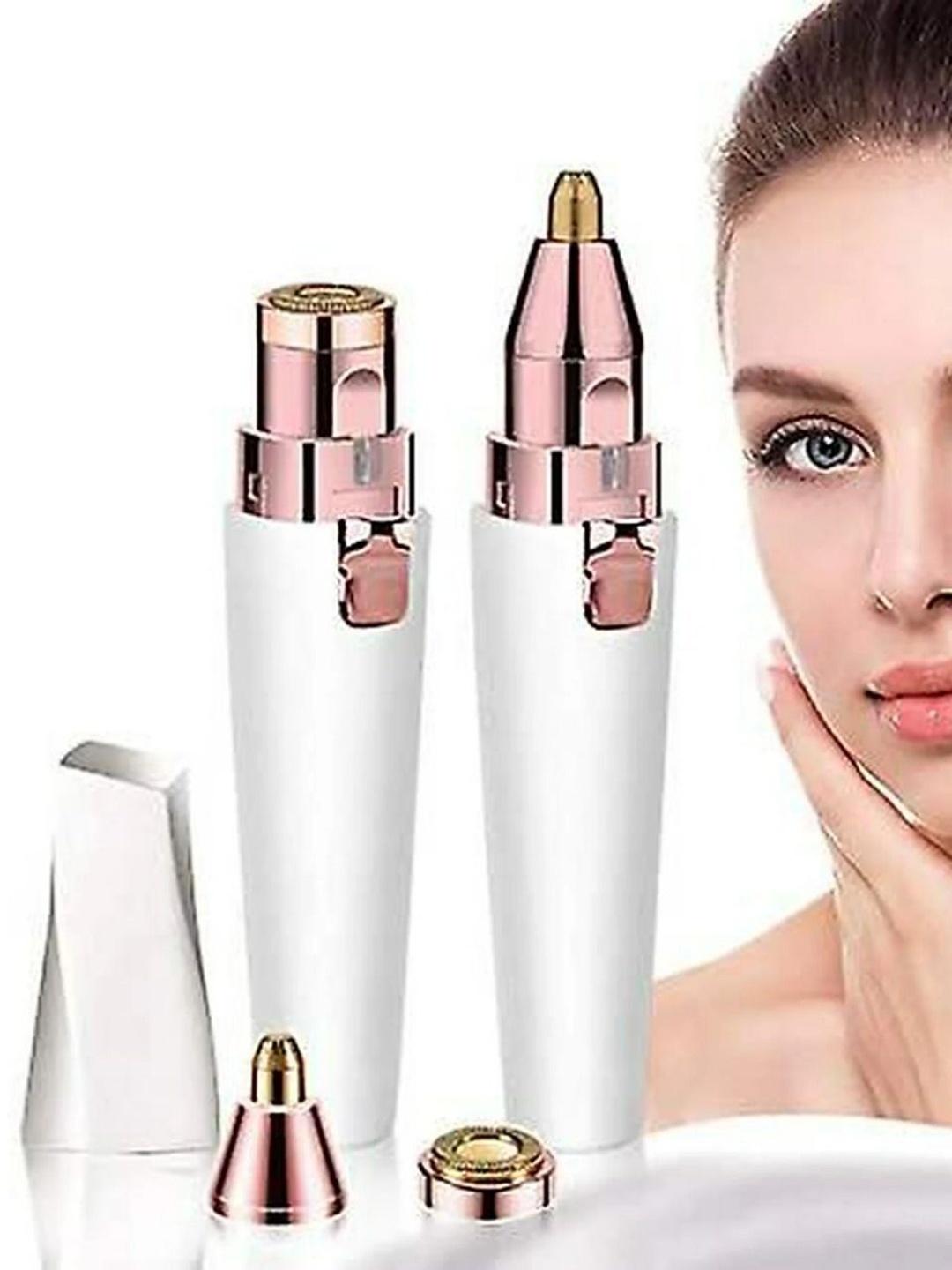 Buy Chlo 2 In 1 Rechargeable Facial Hair Remover With Light & USB ...