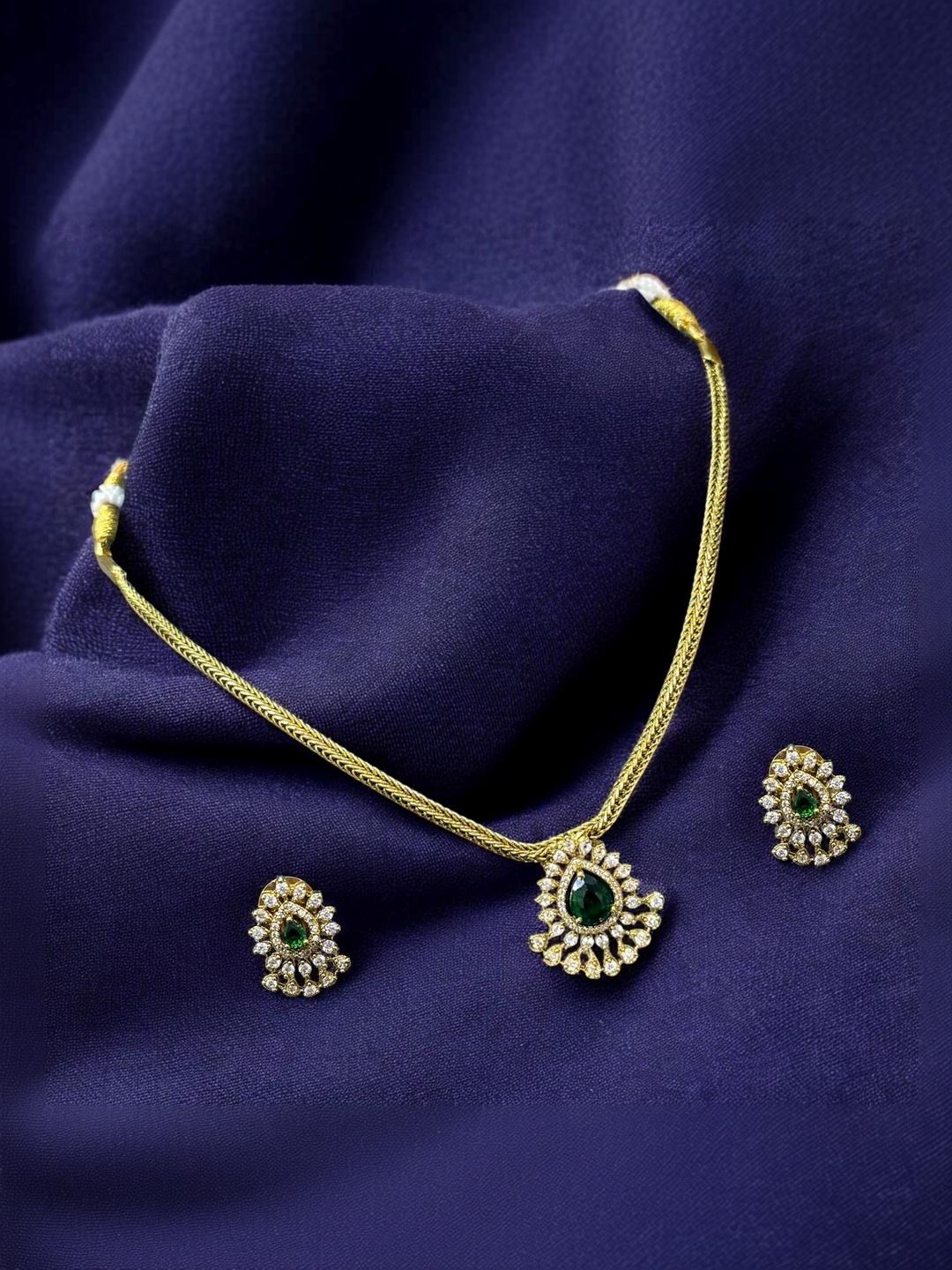 Buy Super Weston Gold Plated Stone Studded Jewellery Set - Jewellery ...