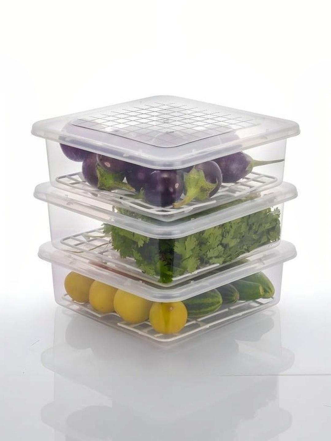 Buy DeoDap Transparent 2025 Plastic Core Container - Container for ...