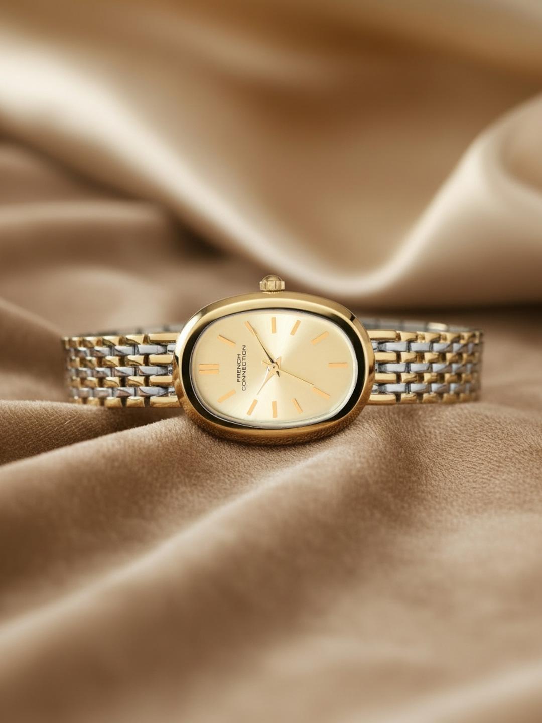 Buy French Connection Ellipse Grace Women Dial & Stainless Steel Straps ...