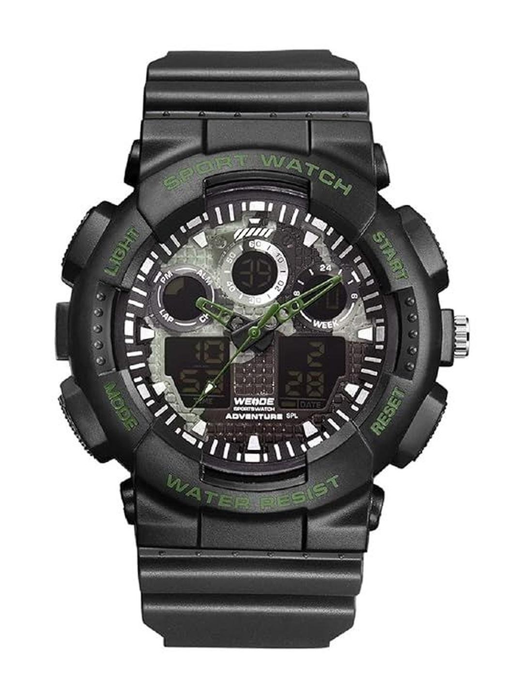 Buy WEIDE Unisex Patterned Dial & Straps Analogue And Digital Multi ...