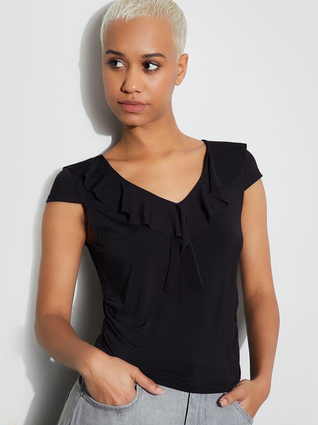 Buy Ginger By Lifestyle Ruffles Top - Tops for Women 38300320 | Myntra