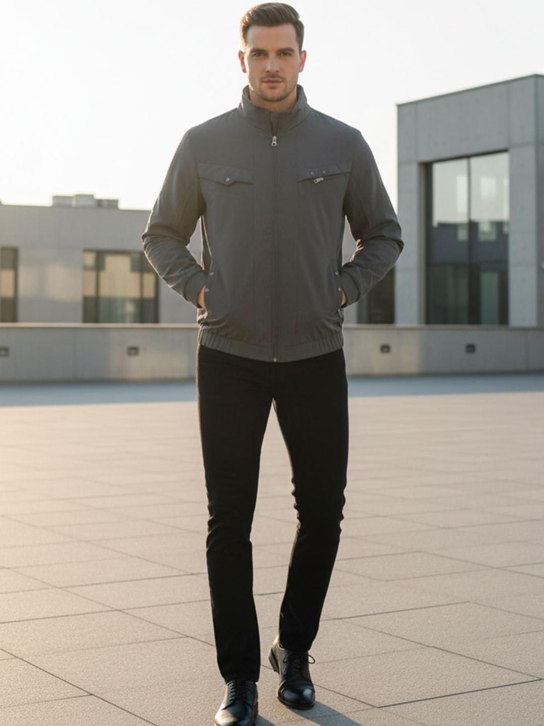 Buy Body Mechanics Men Reversible Outdoor Woven Jacket - Jackets for ...