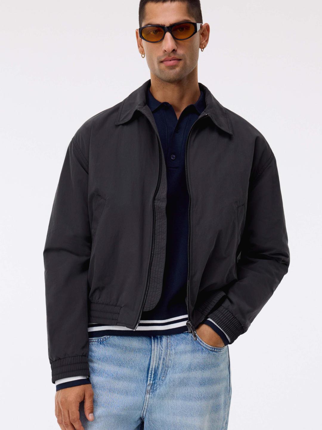 Buy H&M Collared Bomber Jacket - Jackets for Men 37631830 | Myntra