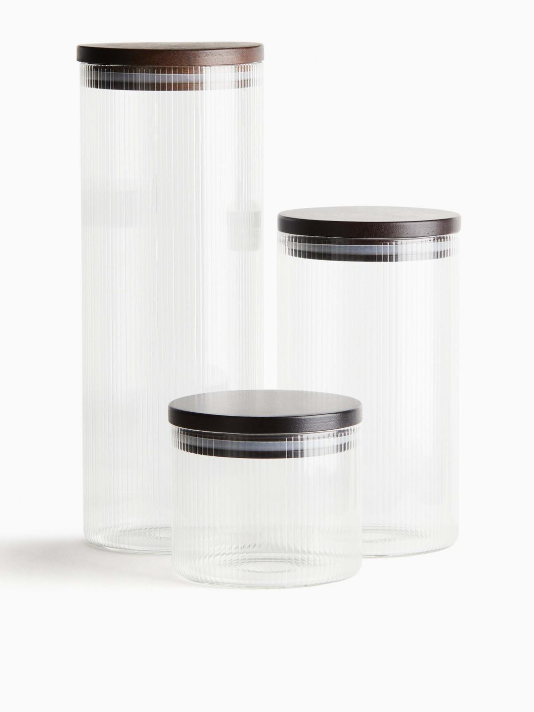 Buy H&M Tall Fluted Glass Jar - Container for Unisex 37679402 | Myntra
