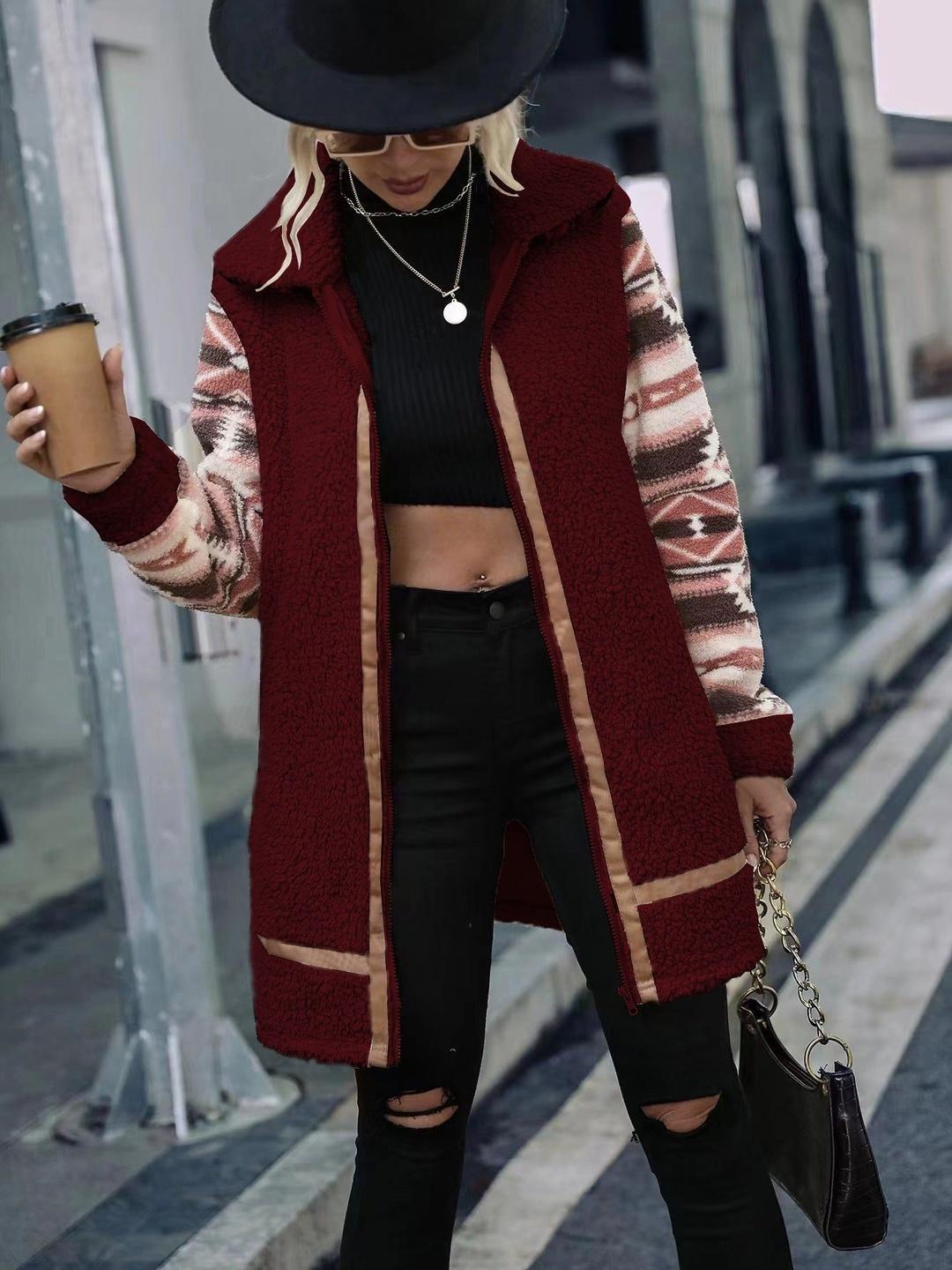 Buy Oh Rare Self Design Over Coat - Coats for Women 37734014 | Myntra