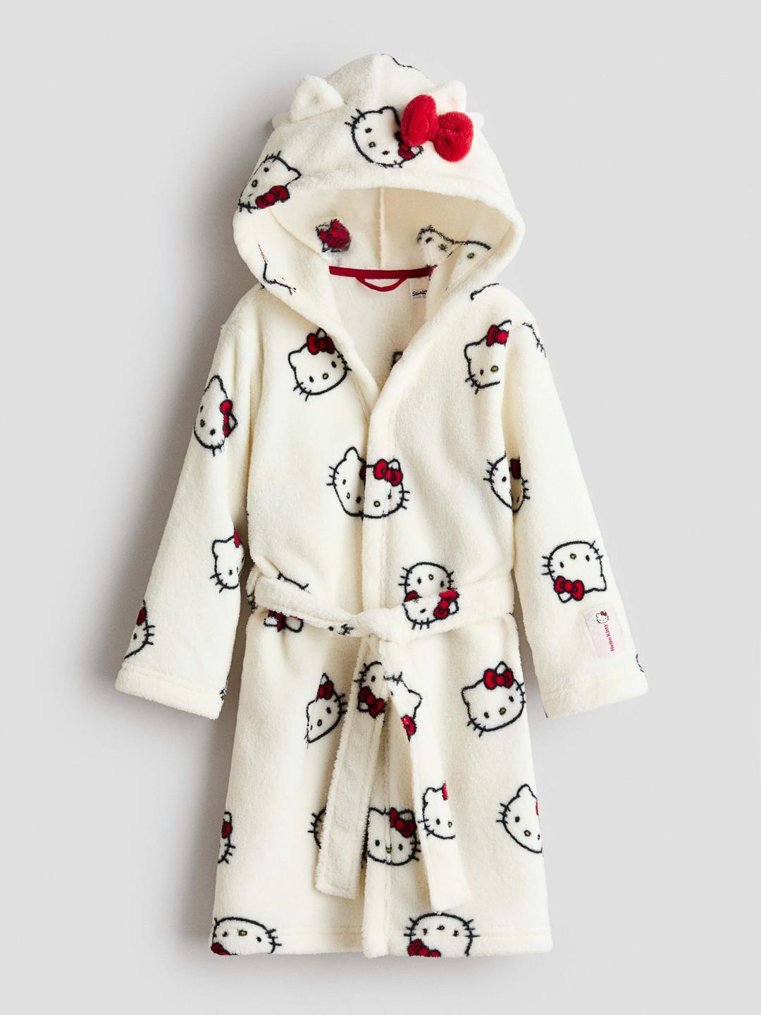 Buy H&M Girls Fleece Dressing Gown Robe - Robe for Girls 37631439 | Myntra