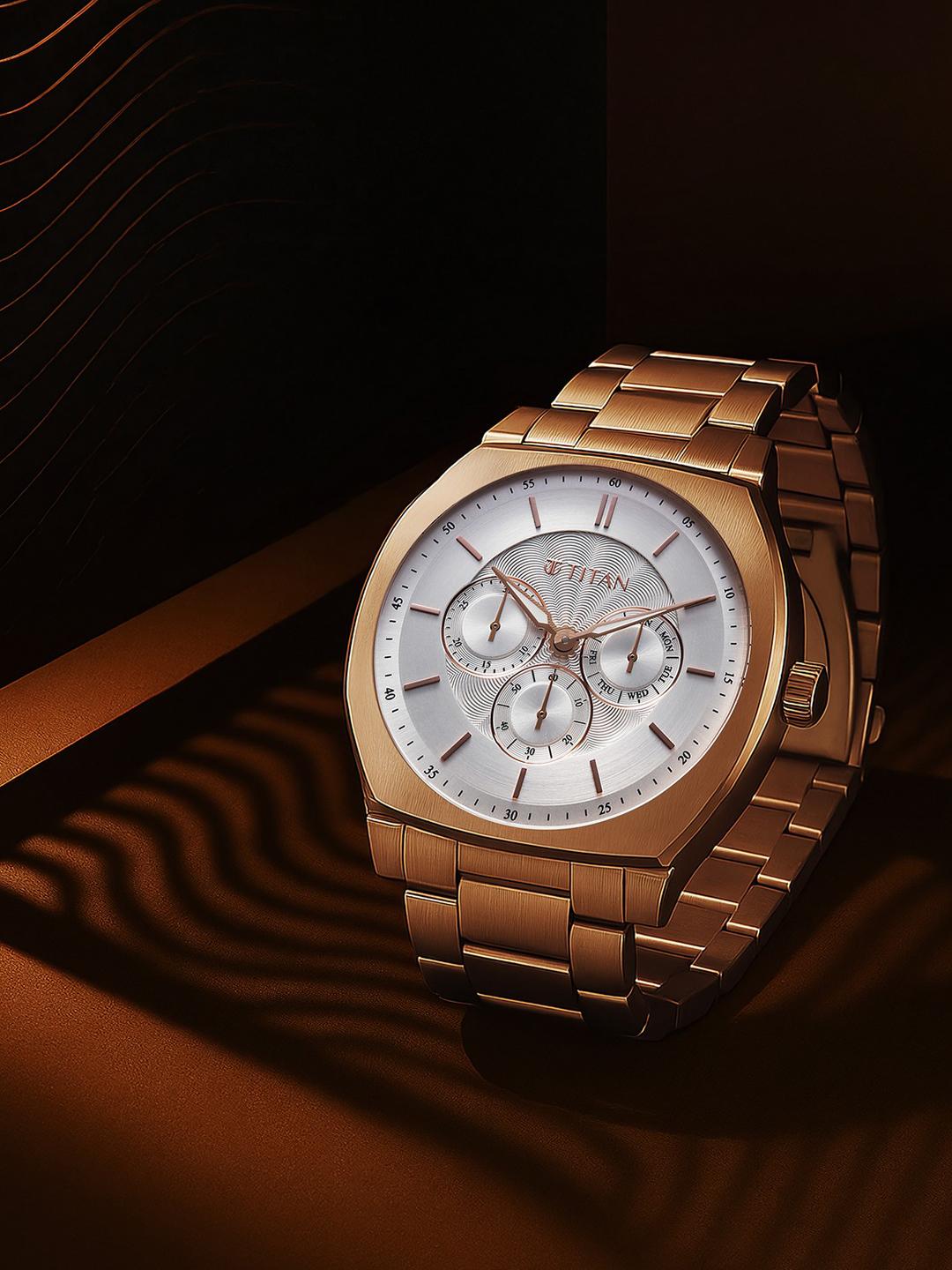 Buy Titan Regalia Arc Quartz Shaped Dial Men's Analog Watch - Watches ...
