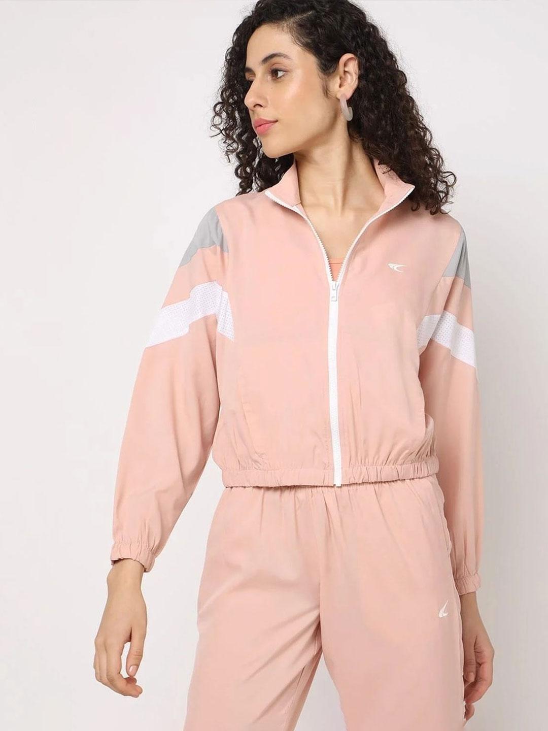 Buy Performax Women Colourblocked Lightweight Running Sporty Jacket ...