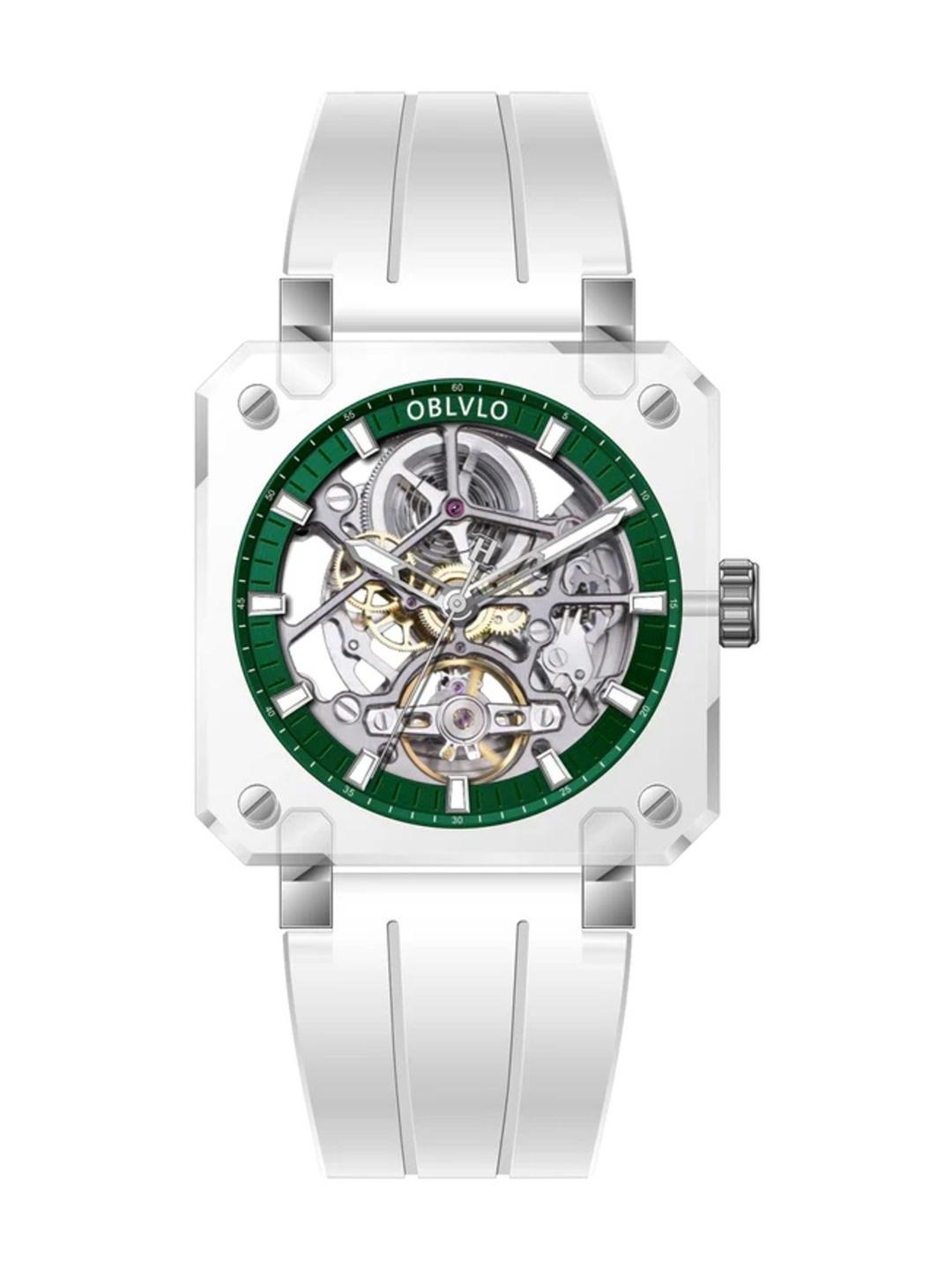 Buy Oblvlo Men Dial & Straps Analogue Multi Function Automatic Motion ...