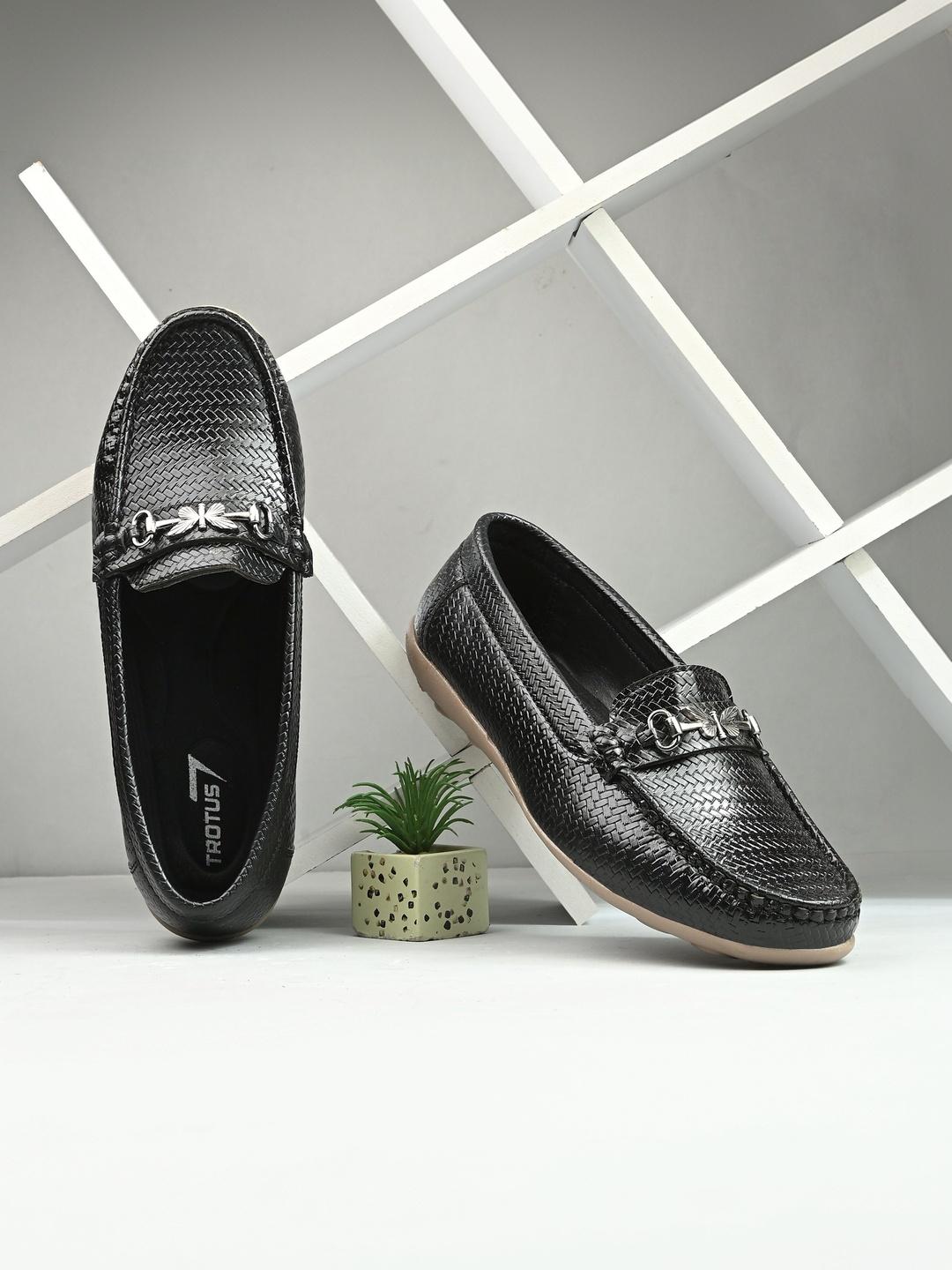 Buy TROTUS Women Textured Loafers - Casual Shoes for Women 37781743 ...