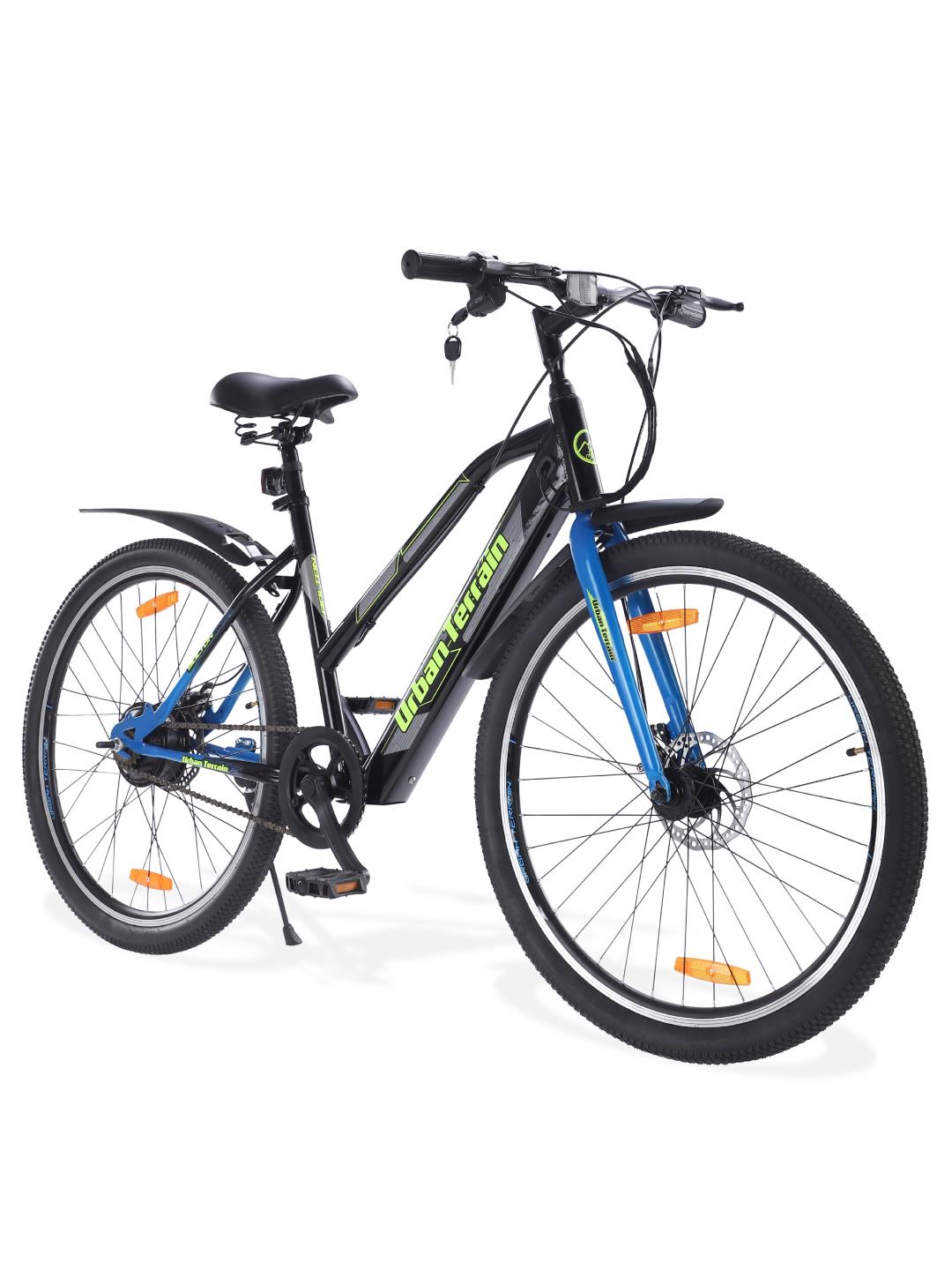 Buy URBAN TERRAIN Carbon Steel Single Speed Electric 7.8 Ah Battery ...