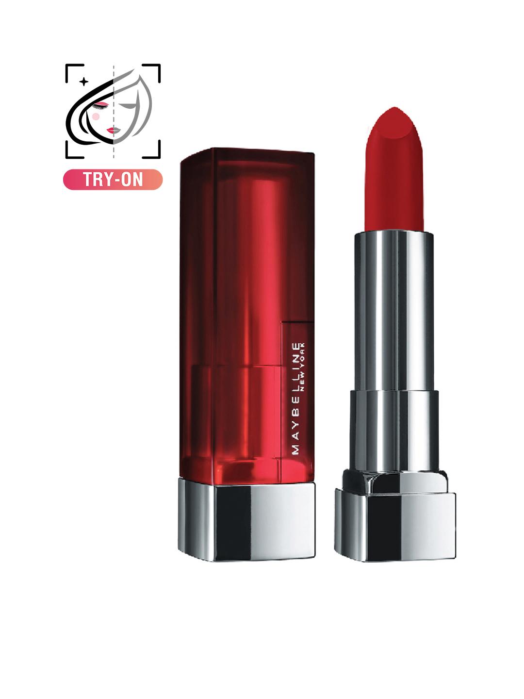 Buy Maybelline New York Red Color Sensational Siren In Scarlet Creamy ...