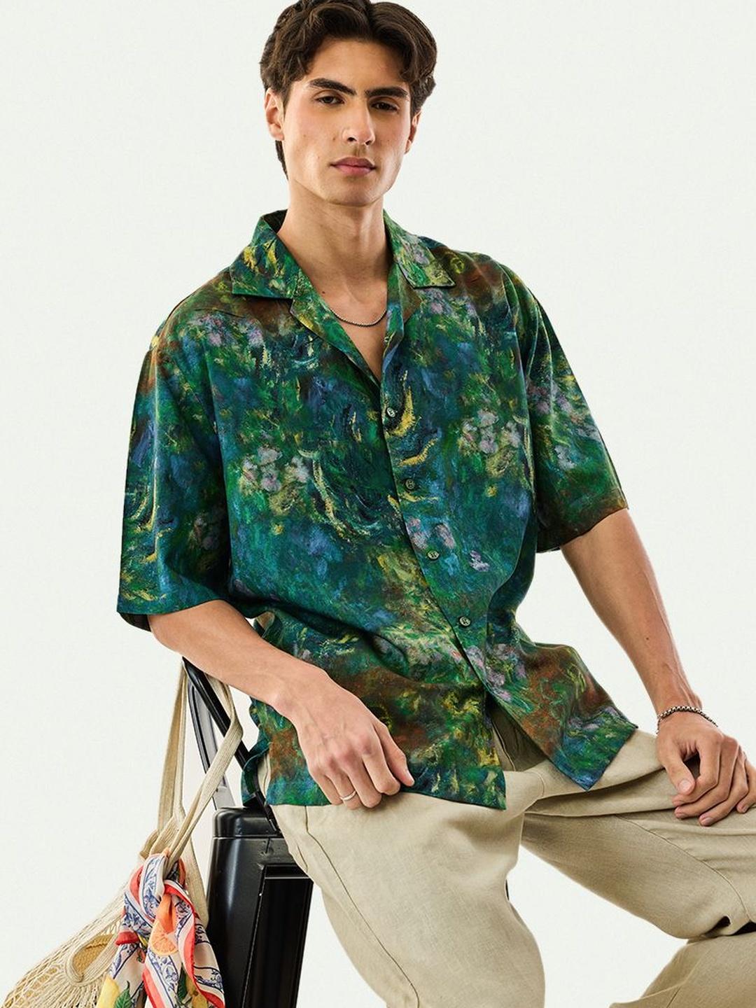 Buy Snitch Men Boxy Printed Casual Shirt - Shirts for Men 37813768 | Myntra