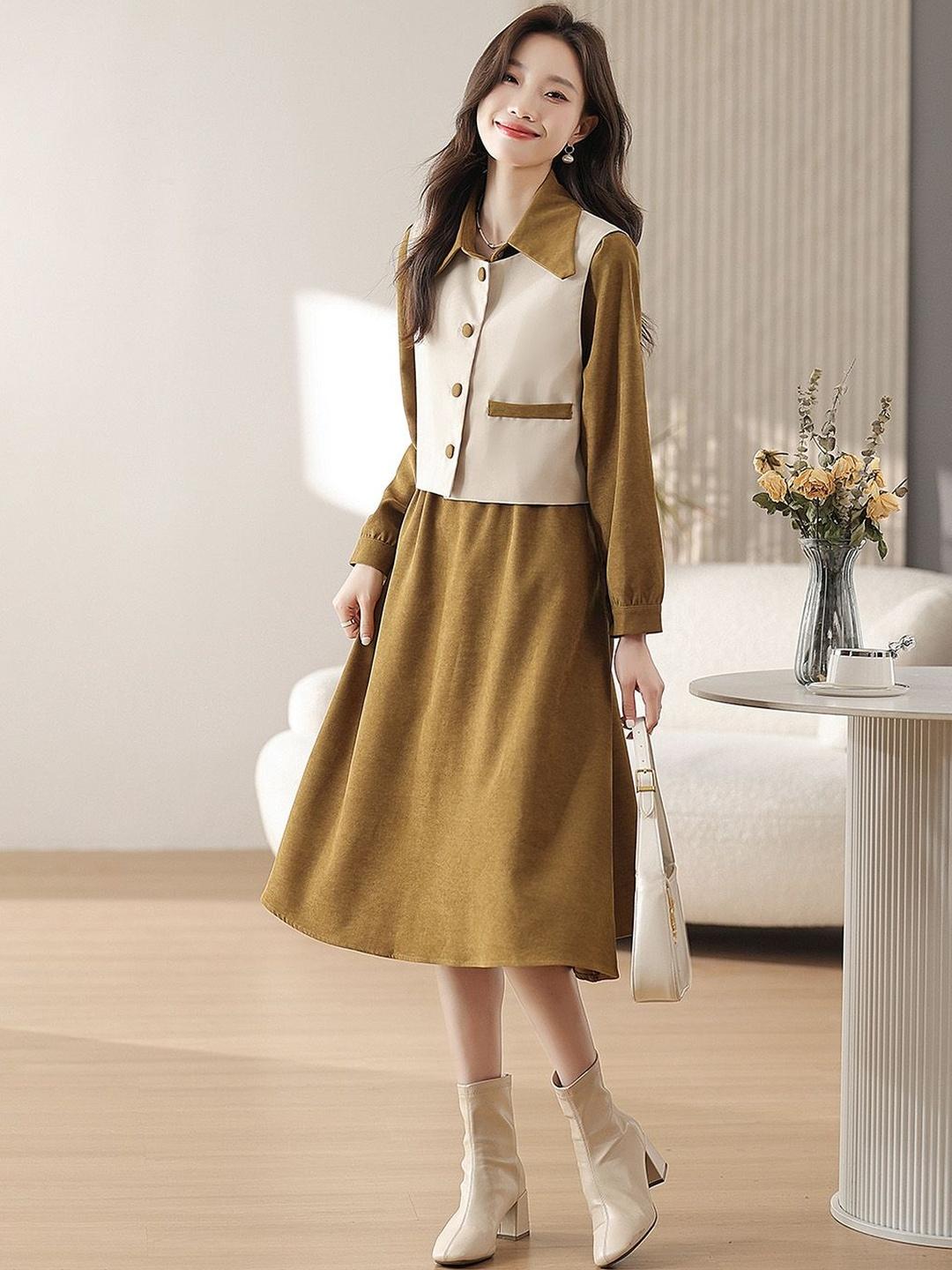 Buy JC Mode A Line Midi Dress - Dresses for Women 37811228 | Myntra