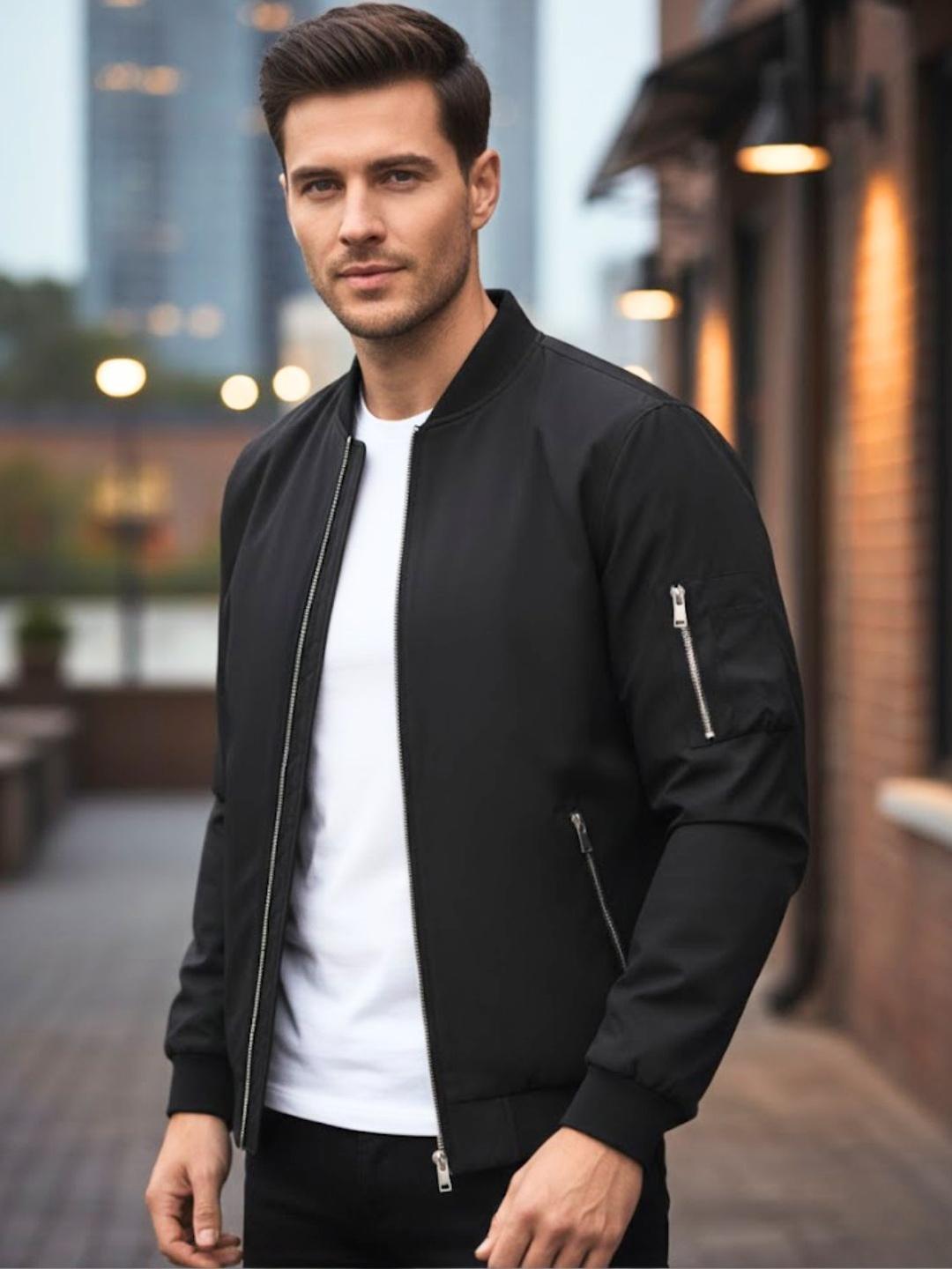 Buy MIA FASHION Men Water Resistant Bomber Jacket - Jackets for Men ...