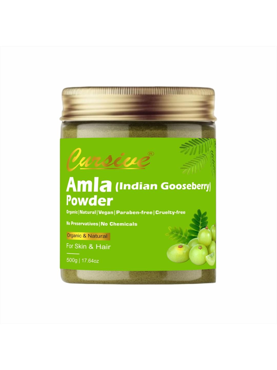 Buy CURSIVE Amla Powder For Face Pack Herbel Mask 100% Organic Natural ...