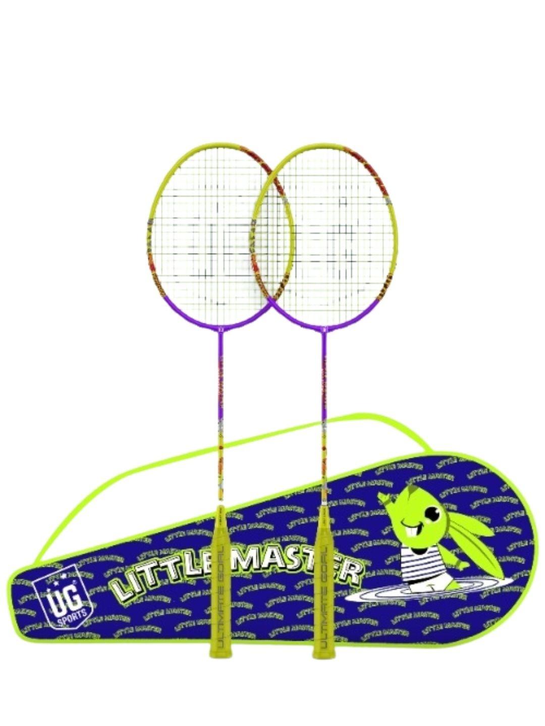 Buy UG SPORTS Set Of 2 Oval Shape Badminton Racquets - Badminton ...