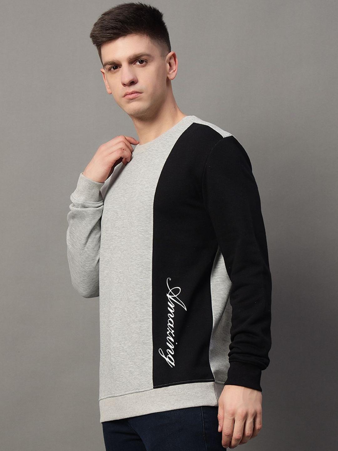 Buy OPERATIVE Men Colourblocked Sweatshirt - Sweatshirts for Men ...