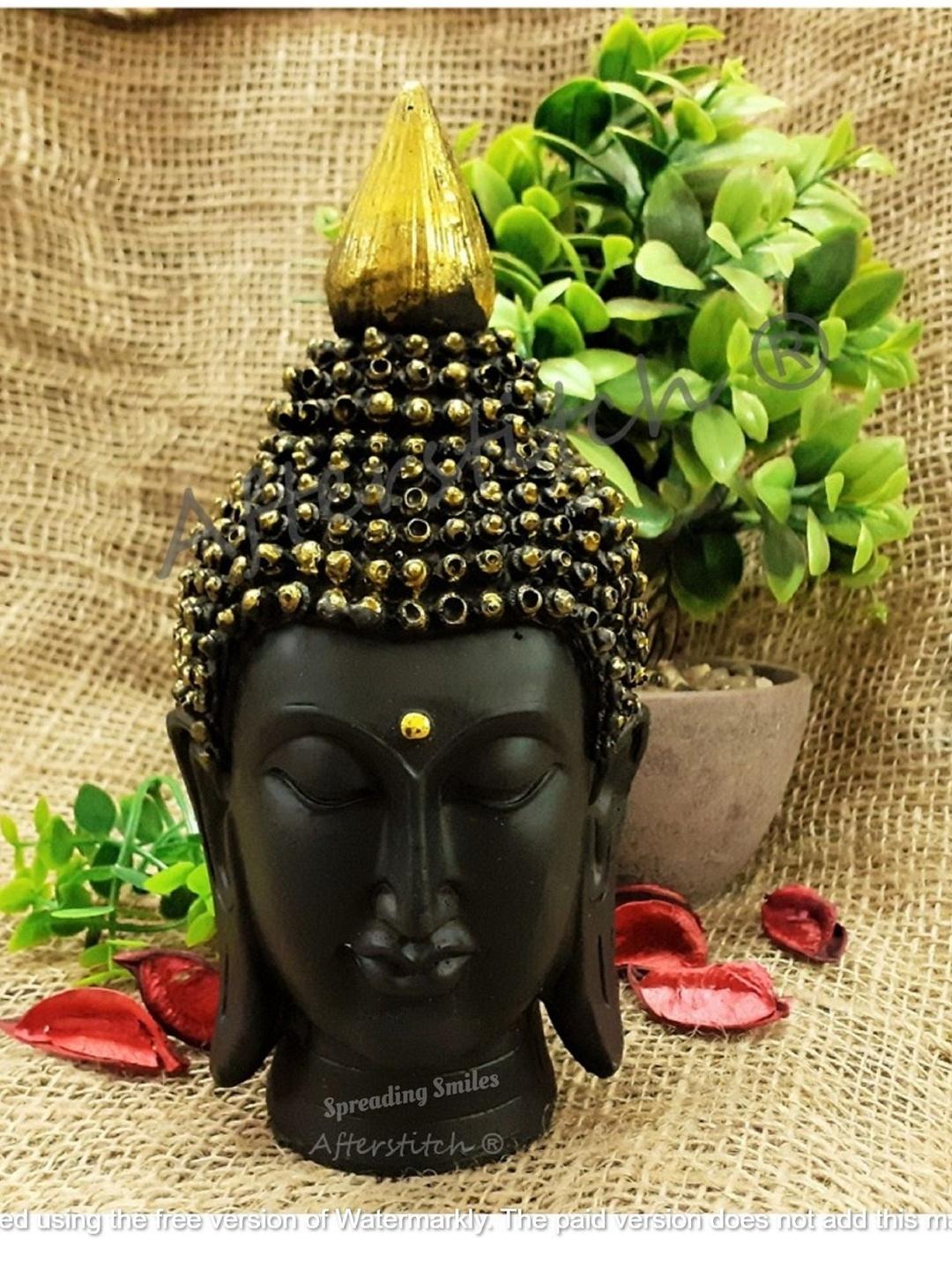 Buy Afterstitch Gautam Buddha Face Idol Statue Showpiece - Showpieces ...