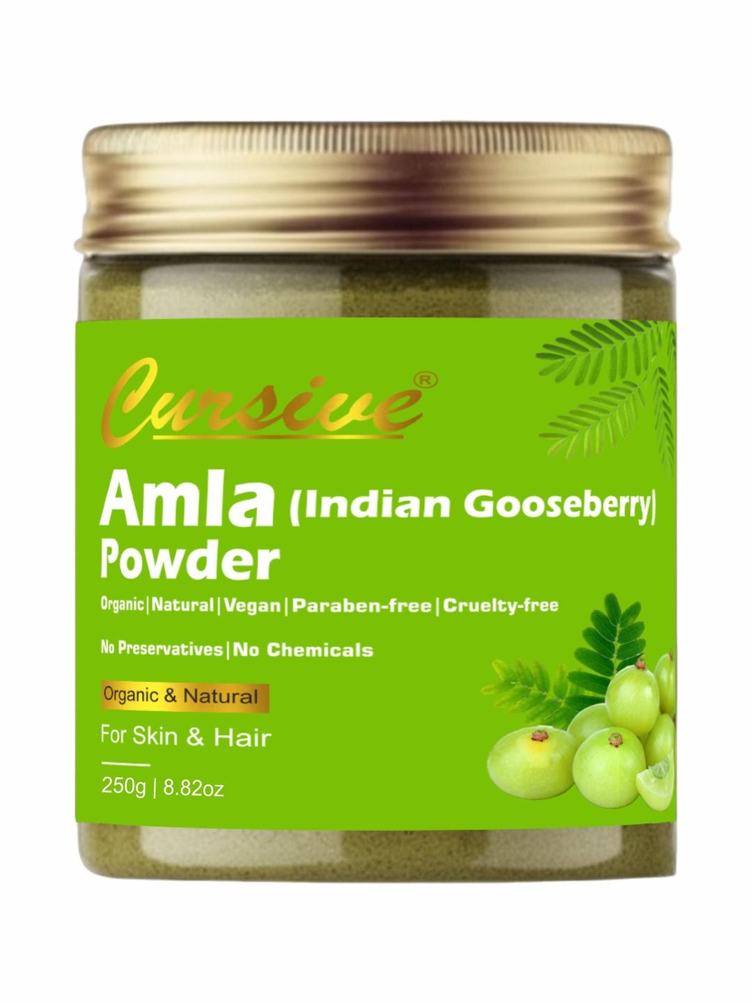 Buy CURSIVE Amla Powder For Face Pack Herbel Mask 100% Organic Natural ...