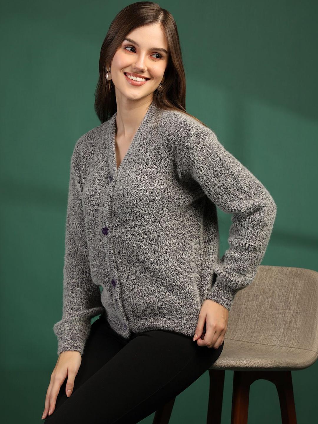 Buy Mast & Harbour Women Woollen Cardigan - Sweaters for Women 37844101 ...