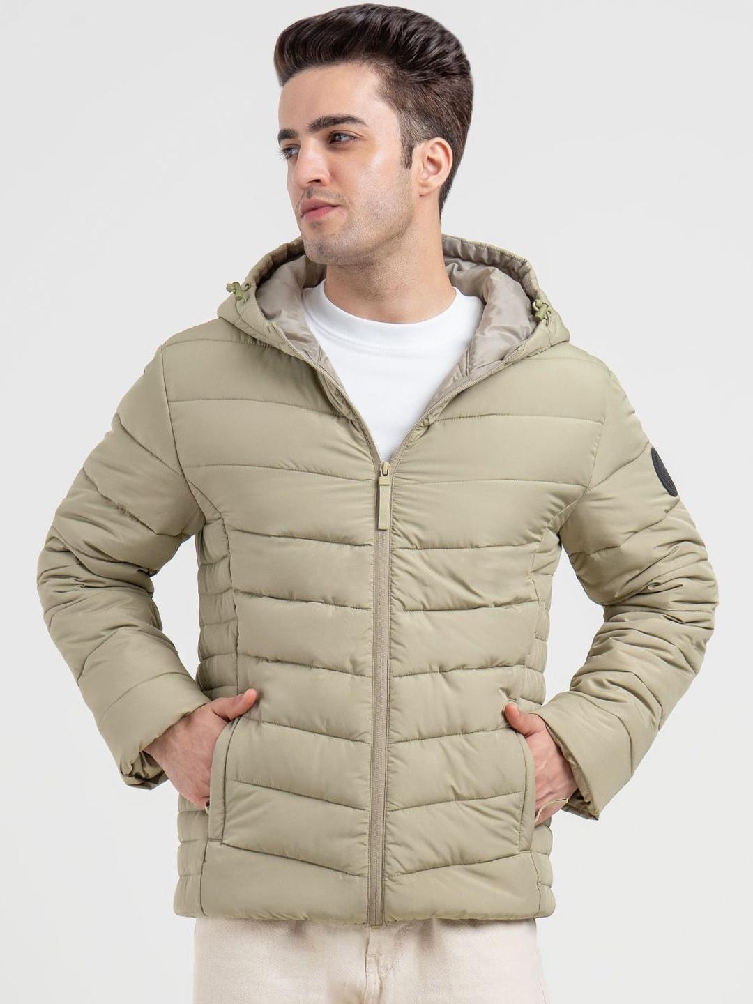 Buy Red Tape Men Heatseal Protected Padded Insulated Jacket - Jackets ...